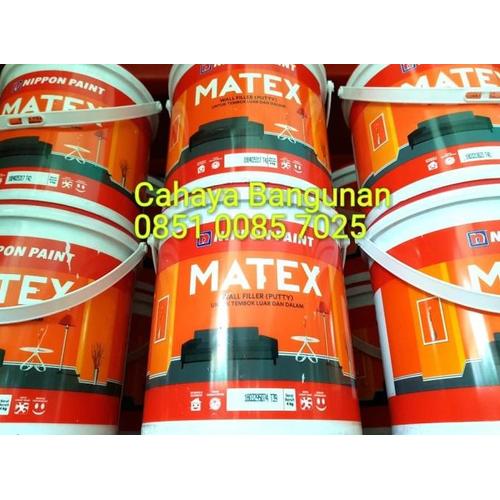 Jual MATEX Dempul Plamir Plamur Cat Tembok Wall Filler Putty Galon 4Kg ...