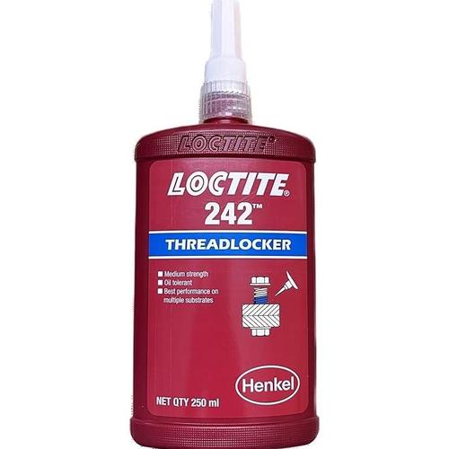 Jual Loctite 24241 Blue 242 Medium Strength Threadlocker 250 Ml Bottle ...