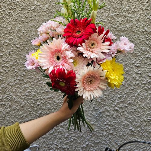 Jual rangkaian bunga sembayang ceit capgo altar hiasan segar fresh ...