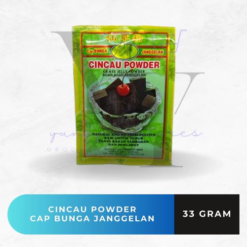 Jual [SATUAN] Cincau / Grass Jelly Powder Cap Bunga Janggelan 33 gram ...
