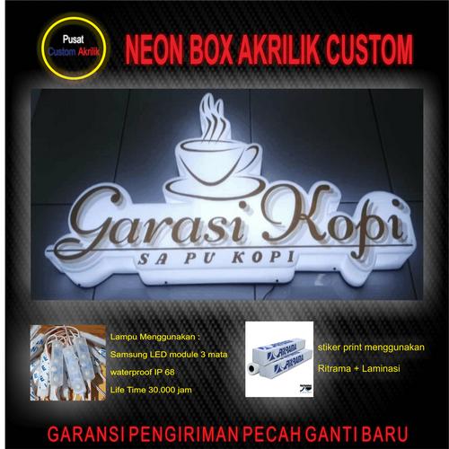 Jual neon box akrilik custom - Kota Bandung - pusat custom akrilik ...