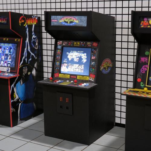 Jual Miniatur Skala 1/12 Arcade Machine Street Fighter II Ding Dong ...