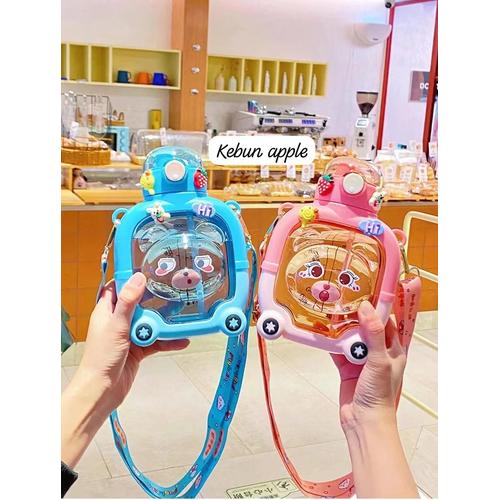 Promo Botol Minum Anak Karakter EMOJI Korea Lucu Kapasitas 1000ml ...