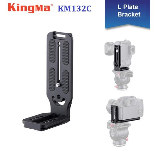 Jual KingMa KM-132C Aluminium L Plate Bracket quick flip kamera Dslr ...