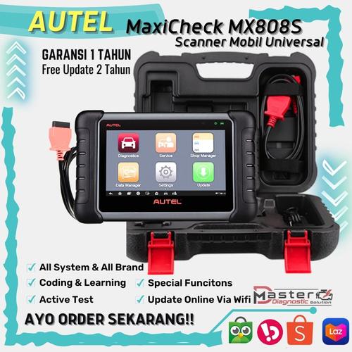 Promo Scanner Mobil AUTEL MaxiCheck MX808 Scaner OBD2 Universal Scan ...