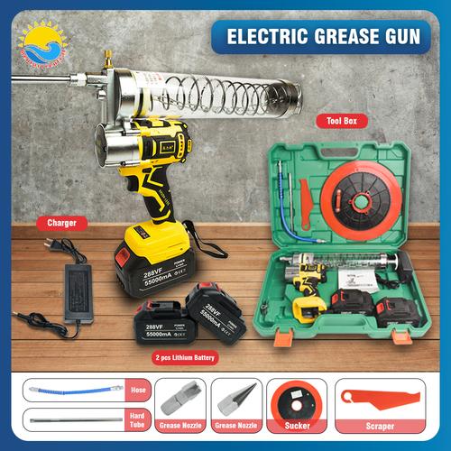 Promo Alat GREASE Semprot Listrik Electric Spray Gun 600CC 21VOLT ...
