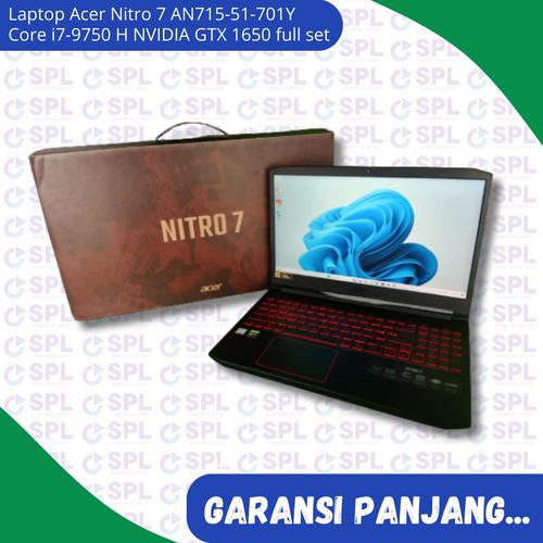Jual Acer Nitro 7 AN715-51-701Y Core i7-9750H NVIDIA GeForce GTX 1650 ...