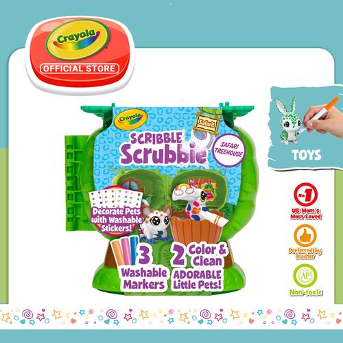 Promo CRAYOLA Scribble Scrubbie Safari Treehouse Art Set - Kota Tangerang - Crayola Official ...