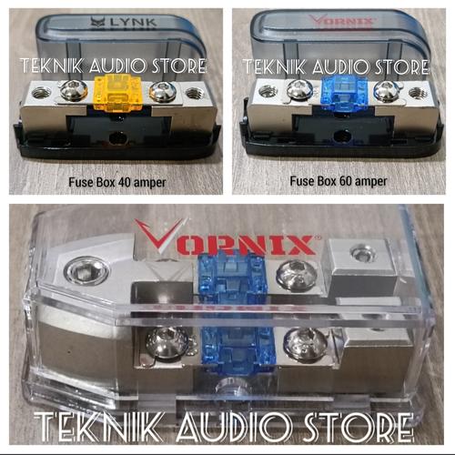 Jual Fuse Sekring Box Mini ANL 40-60 amper Isi 1Jalur Dan Isi 2Jalur ...