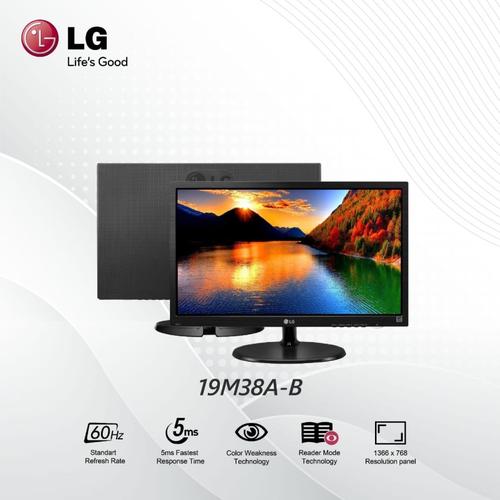 Jual Monitor LED LG 19" Inch 19M38A 18.5 VGA Input - Kota Medan - Karya ...