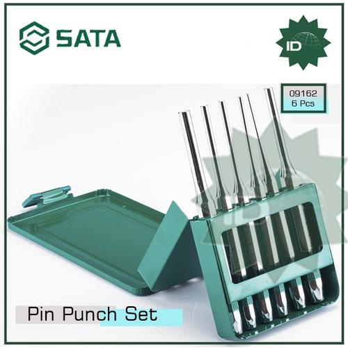 Jual Mata Pin Pahat 6 Pcs PAHAT PIN SET 09162 PIN PUNCH SET SATA ...
