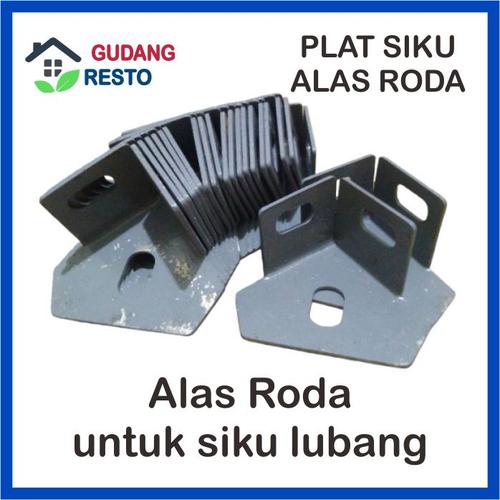 Jual KAKI SIKU LUBANG ALAS RODA BESI DUDUKAN SINGLE BASE RAK TAPAK IMW ...