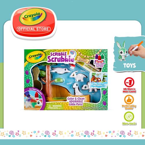 Promo CRAYOLA Scribble Scrubbie Dinosaurs Set Waterfall Art Set - Kota Tangerang - Crayola ...