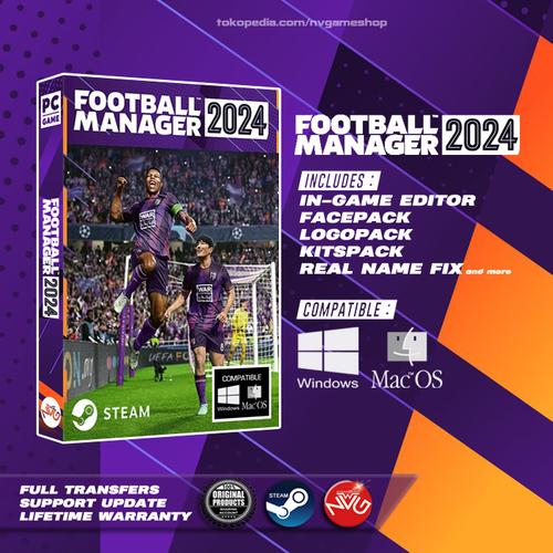 Promo FM 2024 Football Manager 2024 WIN MAC PC Original - INSTANT - Kota Bandung - nvgameshop ...