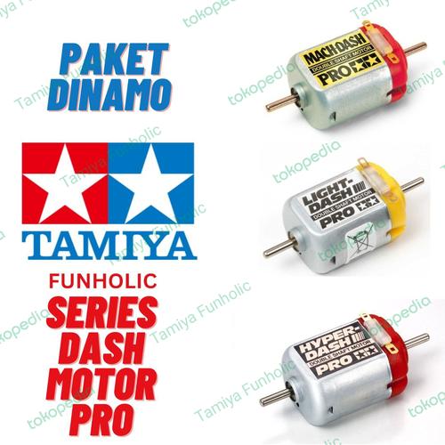 Jual Tamiya Paket Lengkap Dinamo Dash Motor Pro Series. - Jakarta Utara ...