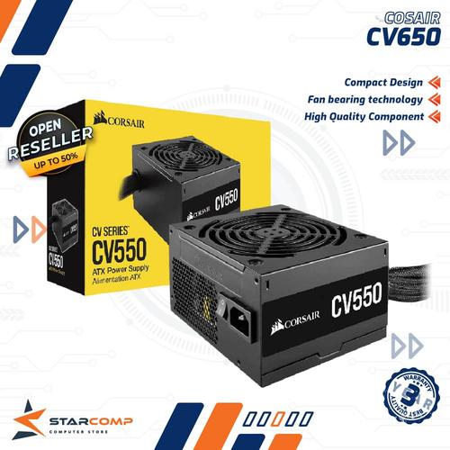 Jual Corsair CV650 Power Supply 650 Watt 80 Plus Bronze CV 650 - Kab ...