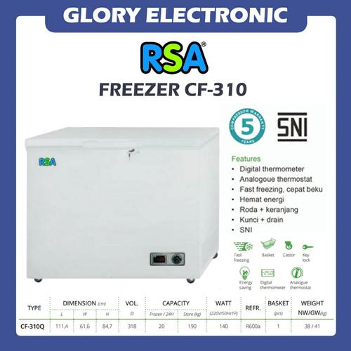 Jual Chest Freezer RSA CF-310Q [310 L] - Jakarta Selatan ...