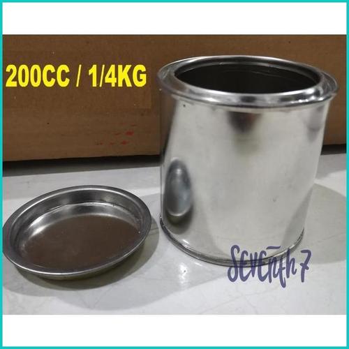 Jual Kaleng cat / Kaleng Kosong / Kaleng Baru Polos 200cc (1/4 ...