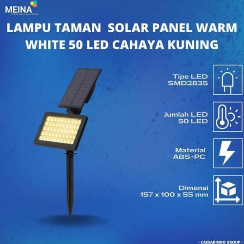 Jual Lampu Dinding Tenaga Surya Cahaya Kuning Lampu Tancap Taman Solar ...