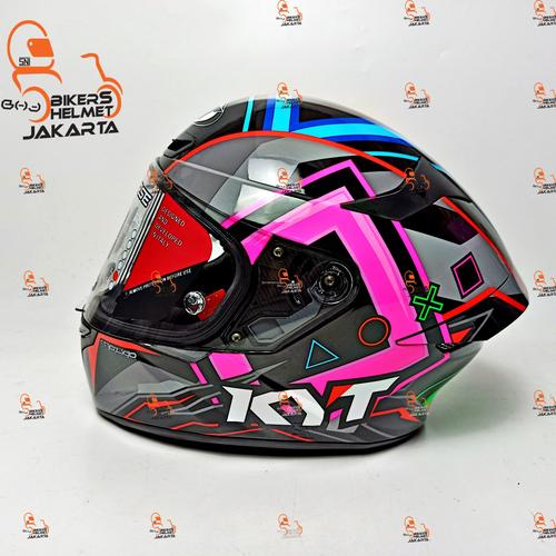 Jual HELM KYT TT COURSE RATTHAPARK PLAY FULL FACE - XL - Jakarta Utara ...