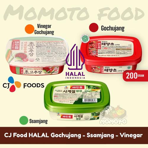 Jual CJ Foods Haechandle Saus Gochujang Vinegar Ssamjang Halal MUI 170 ...
