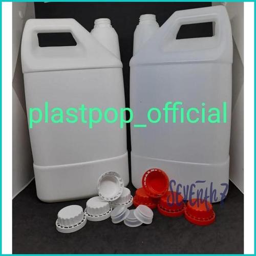 Jual (gojek)Jerigen 4ltr HDPE baru / 1 galon / 4liter / laundry ...
