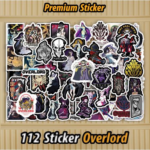 Jual 112 PCS Sticker Overlord - Sticker Anime Overlord Waterproof ...