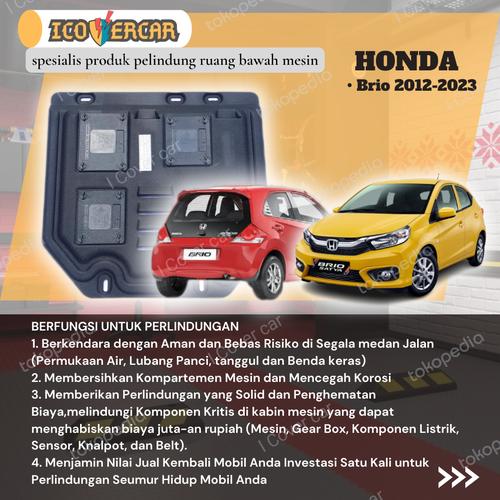 Jual Cover engine pelindung ruang bawah mesin honda brio 2012-2023 ...