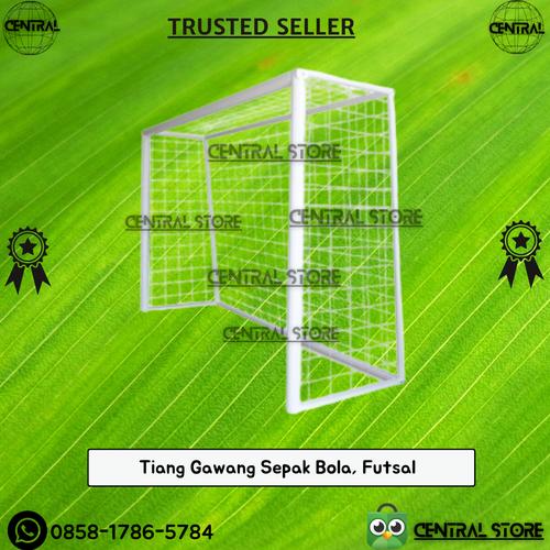 Jual Tiang Gawang, Gawang Futsal Standar + Jaring Gawang Sistem ...
