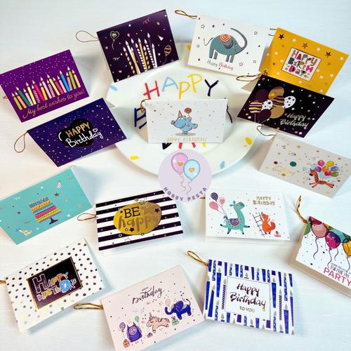Jual Kartu Ucapan Ulang Tahun Tali / Greeting Card Estetik - Jakarta ...