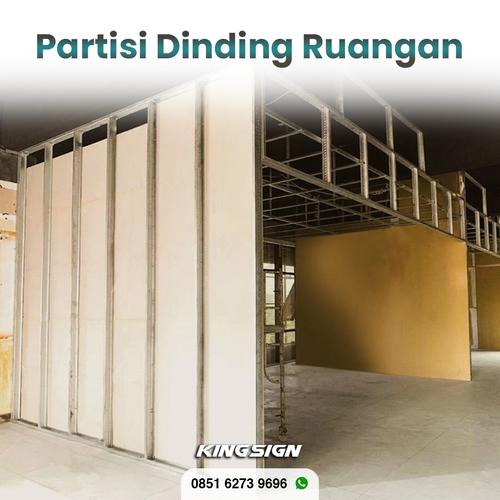 Jual Partisi Dinding Gypsum GRC Rangka Kantor Ruangan Kantor Office ...