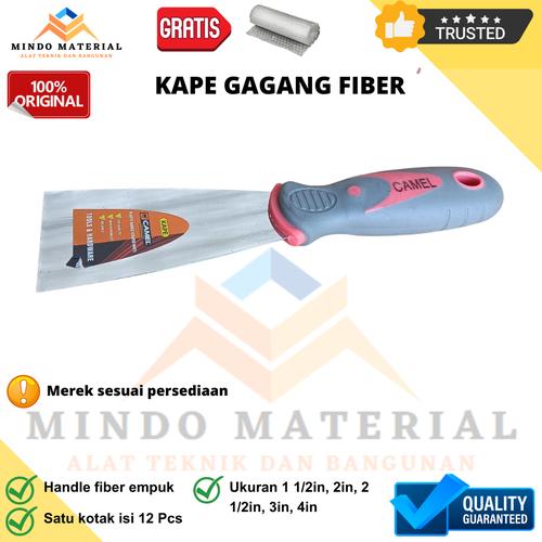 Jual Kape Plat Besi Gagang Fiber Scaper - 1 1/2 inch - Kab. Bekasi ...