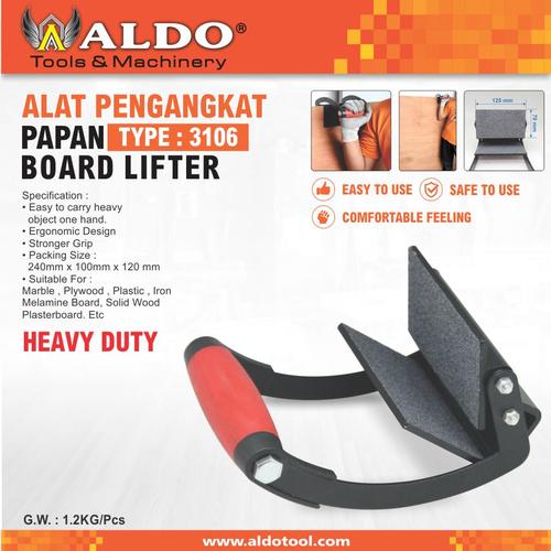 Jual ALAT PENGANGKAT PAPAN 3106 HD / PEMBAWA PAPAN GYPSUM PANEL TRIPLEK ...