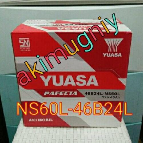 Jual (0_0) aki ns60l 45ah 12v 46b24l aki basah yuasa pafecta - Jakarta Barat - Bob'sJWP | Tokopedia