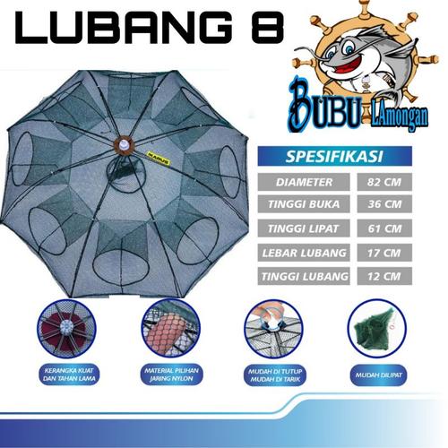 Jual bubu perangkap ikan dan udang lubang 8/bubu payung/bubu perangkap ikan - Kab. Lamongan ...