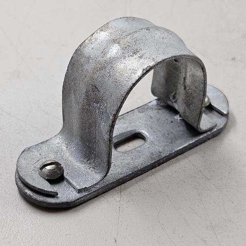 Jual Klem Base Besi Kabel Pipa 1inch Galvanis Conduit Cable Pipe Clamp ...