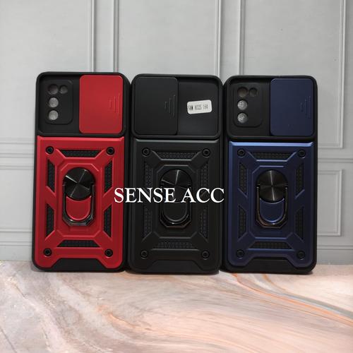 Jual Case Armor Transformer Slide+Ring Samsung A02s A03 A03 Core A03s - Jakarta Utara - sense ...