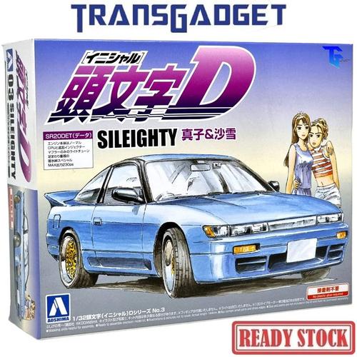 Jual AOSHIMA Initial D Mako & Sayuki - Nissan Sileighty 1/32 Scale ...