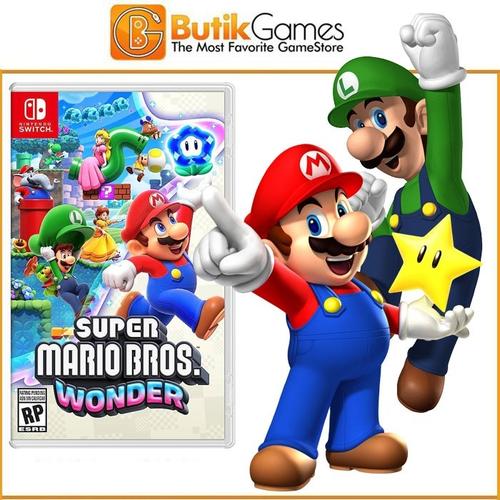 Promo Super Mario Bros Wonder Nintendo Switch - Asia USA Cicil 0% 3x ...