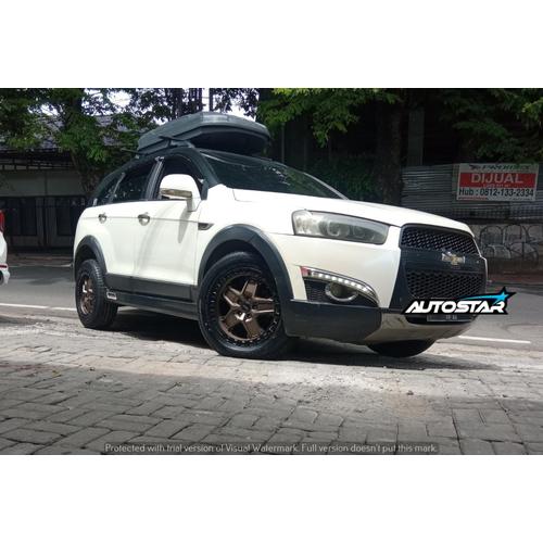 Jual MODIFIKASI MOBIL CHEVROLET CAPTIVA USED VELG HSR WOLWAL R18 PCD ...