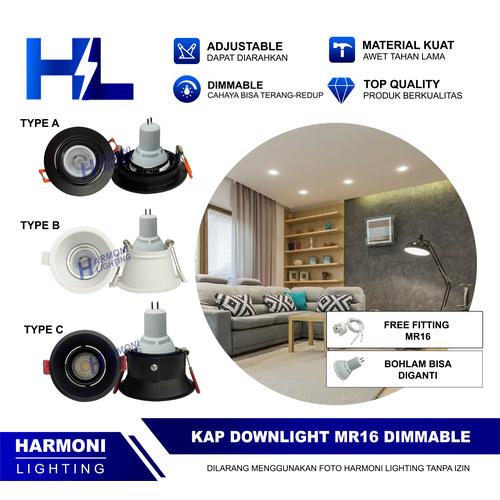 Jual Lampu Downlight LED Plafon Dimmable Sorot 6 Watt 7 Watt 6W 7W ...