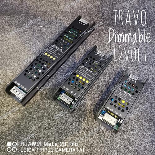 Jual Travo Dimmer 12volt LED Travo Triac Dimmable 12v LED STRIPE 80w ...