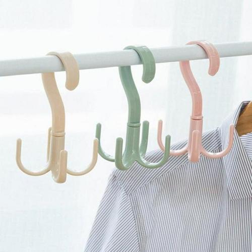 Jual Hanger Henger Gantungan 4 Kait Serbaguna Putar Pakaian Tas ...