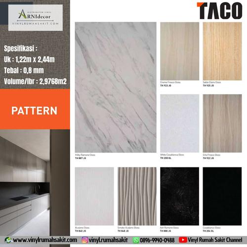 Jual HPL Taco Pattern Glossy kode JG dan GL - JG - Kota Bekasi - Vinyl ...
