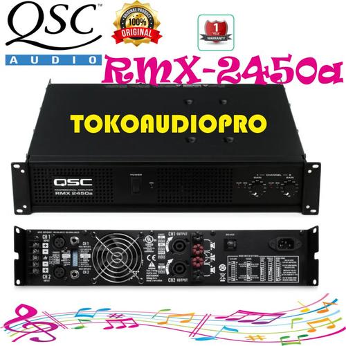 Jual QSC RMX 2450a Power Amplifier qsc rmx2450 Original - Jakarta Pusat ...