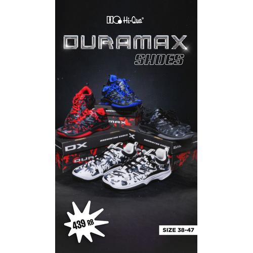 Promo Sepatu Badminton bulutangkis HI-QUA HIQUA NEW DURAMAX V2 ORIGINAL ...
