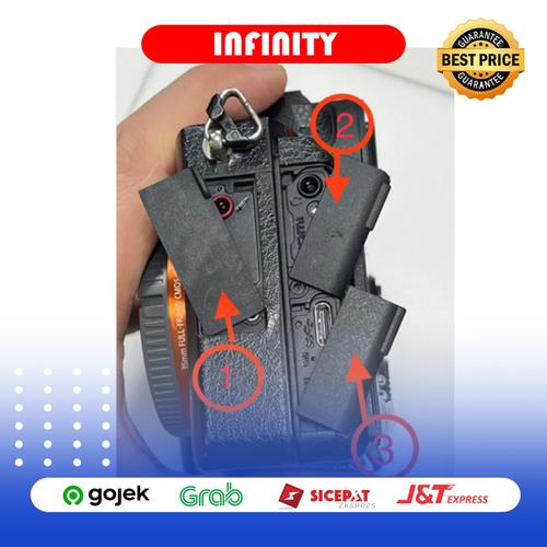 Jual Rubber Karet Tutup USB HDMI MIC Set S0ny ILEC-7M3 ILCE-Alpha 7M3 ...