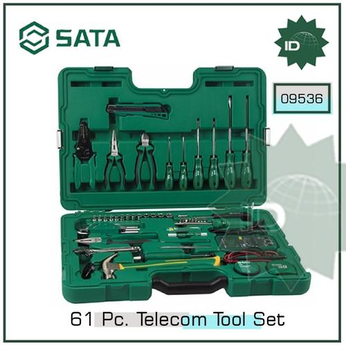 Jual TOOL KIT SET 09536 - 61Pc. TELECOM TOOL SET SATA - Jakarta Barat - JAYA SAKTI TEKNIK ...