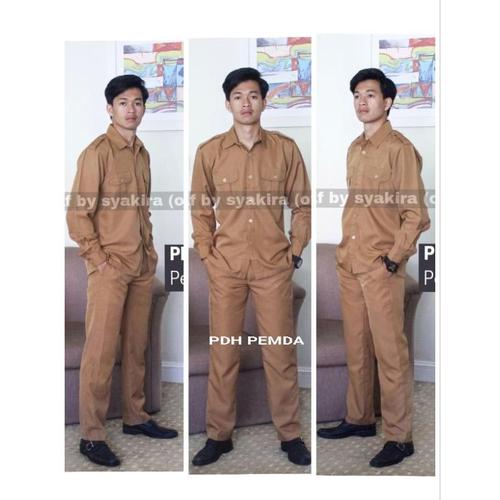 Jual ready seragam kerja pria,seragam kantor pria,seragam pdh pns ...