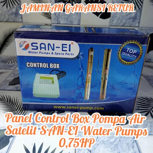 Jual Panel Control Box Pompa Air Satelit SAN-EI Water Pumps 0,75 HP ...